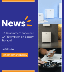VAT Exemption on Battery Storage Starting 1st February - HSEnergy